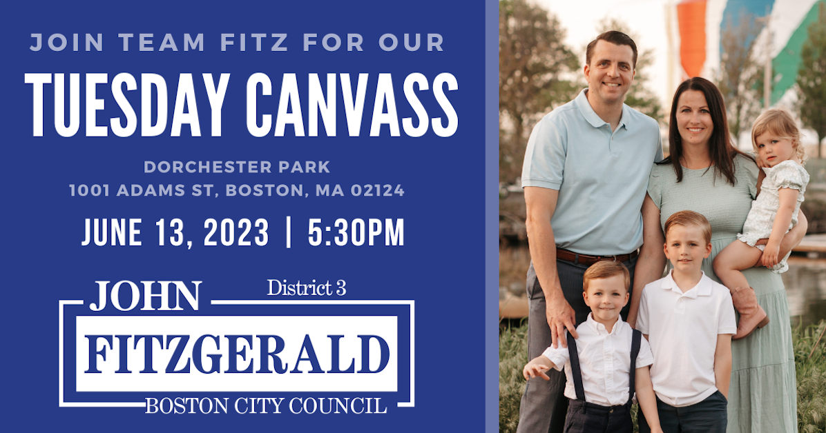 Team Fitz Tuesday Canvass · Mobilize