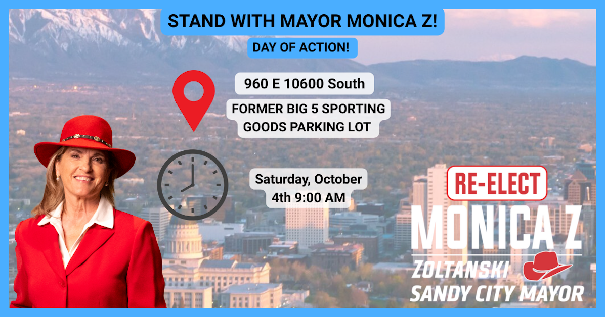 Day of Action! Reelect Mayor Monica Z! · Mobilize