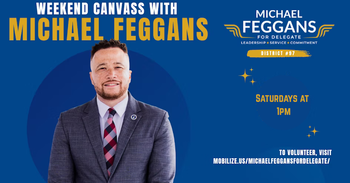 Weekend Canvass · Michael Feggans for Delegate
