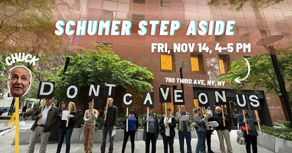 New York, NY: Schumer, Step Aside! · Food & Water Action