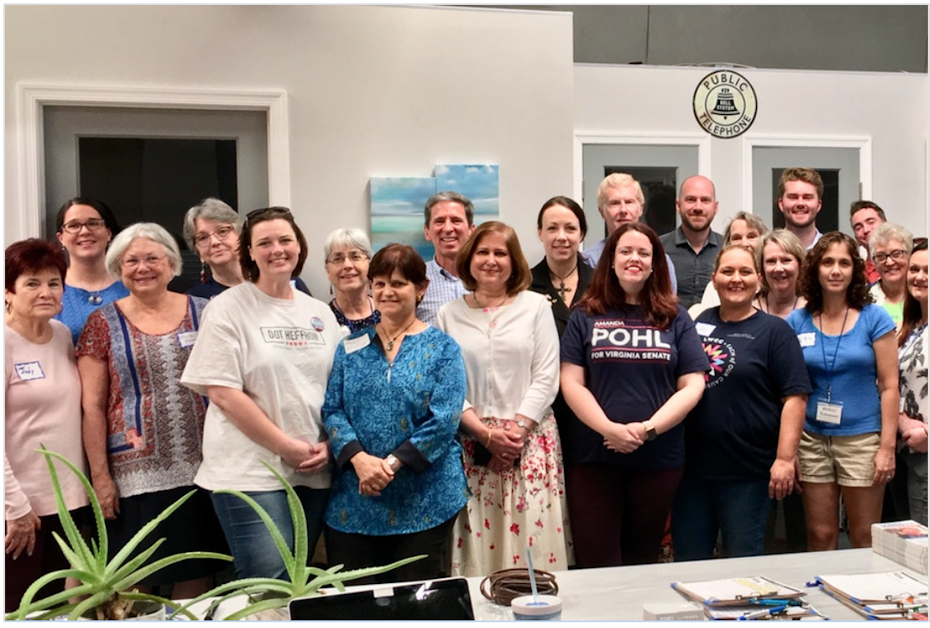 Canvass for Amanda Pohl and Larry Barnett · Mobilize