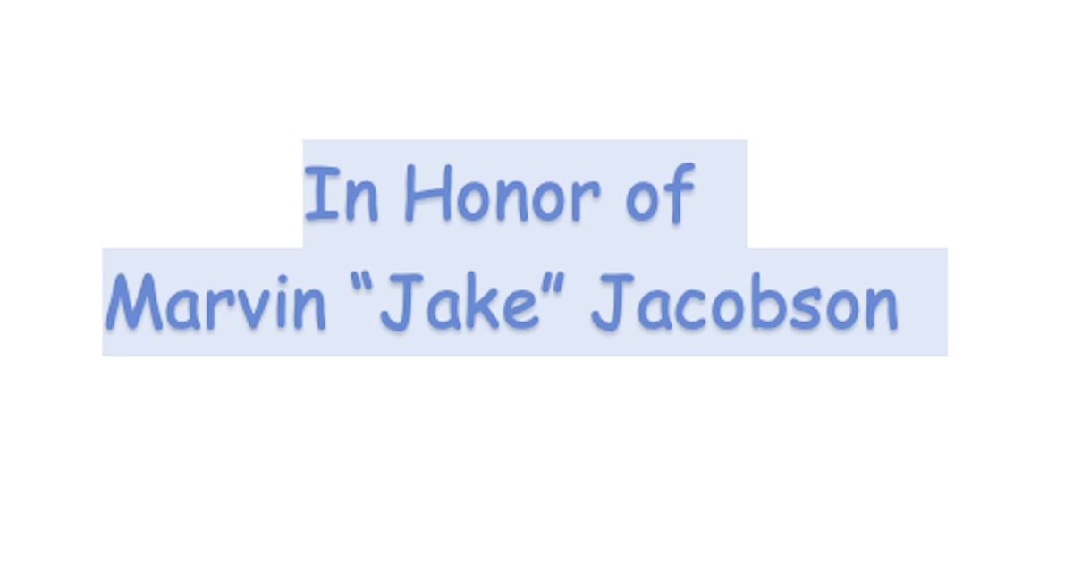 Proclamation honoring Marvin "Jake" Jacobson · Mobilize