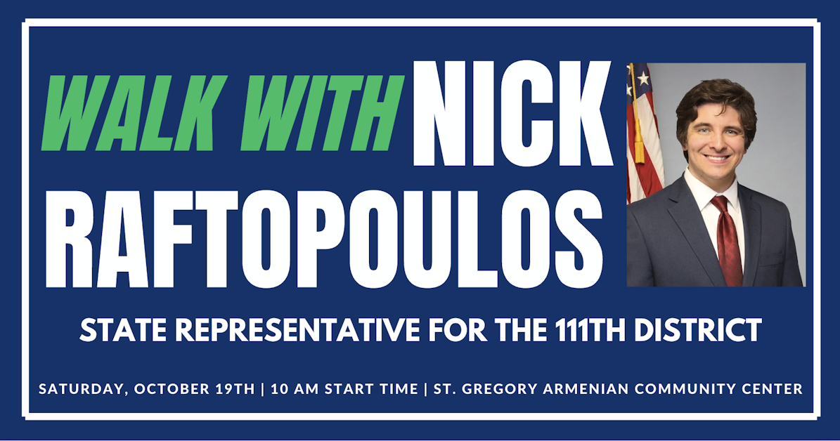 Granite City Walk Day for Nick Raftopoulos · Democratic Party of Illinois