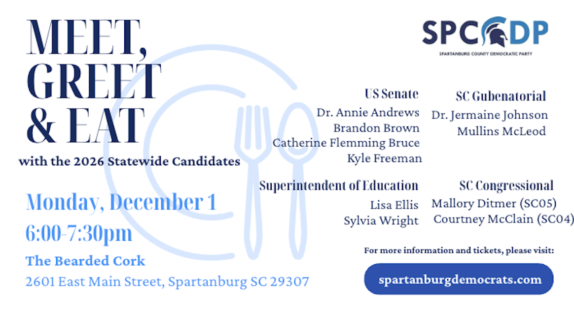 Meet & Greet (& Eat) with 2026 Candidates & the SPCDP @ The Bearded ...