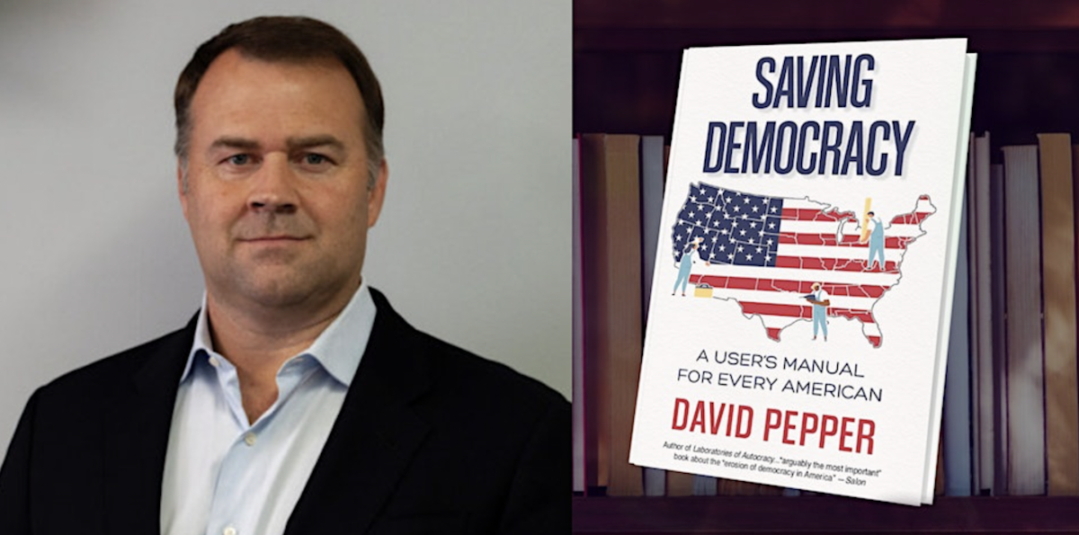 David Pepper: Saving Democracy · Markers For Democracy