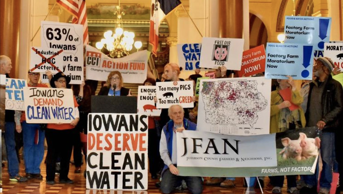 IA: Save Iowa's Water Campaign Kick Off · Food & Water Watch