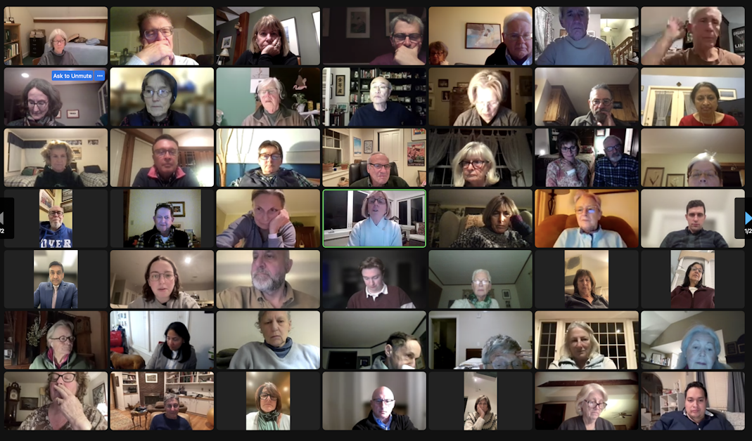 Thank You & Post-Election Debrief Zoom Meeting · Write In Biden