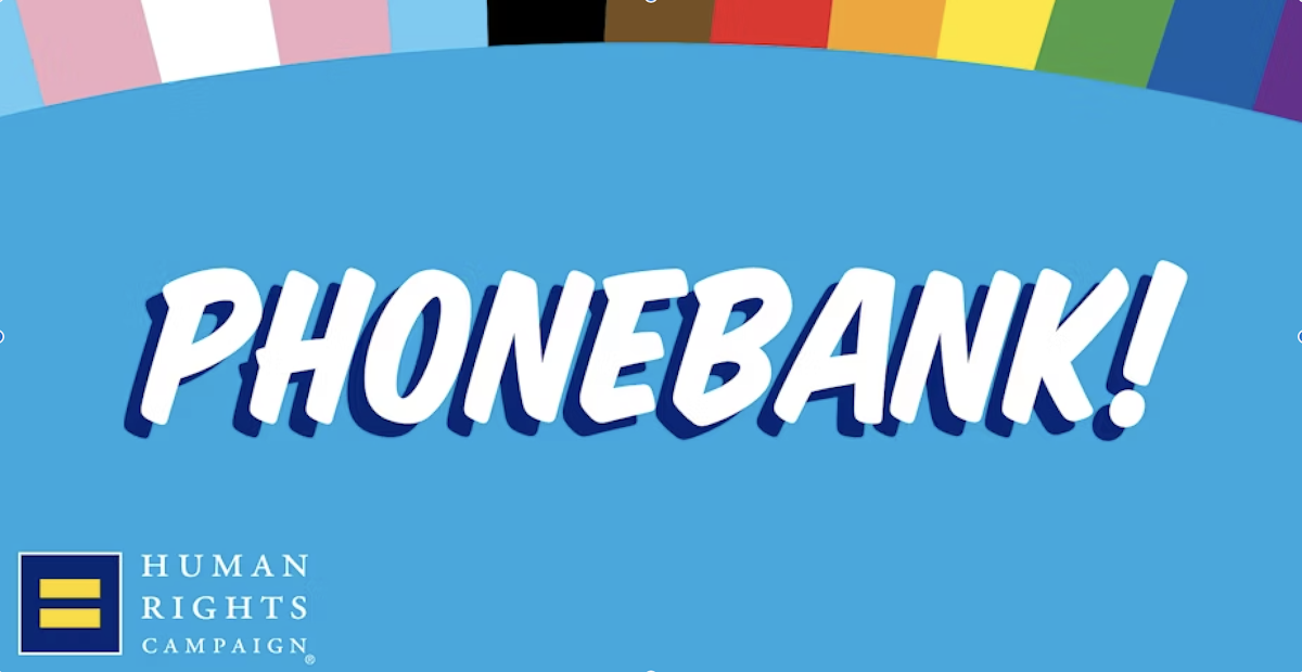 Phone Bank with HRC Delaware · Mobilize
