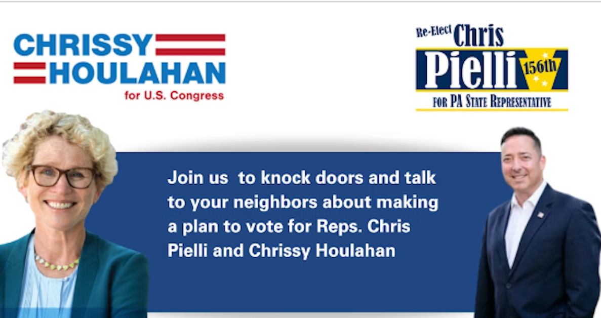 West Chester Day of Action for Reps. Chris Pielli and Chrissy Houlahan ...