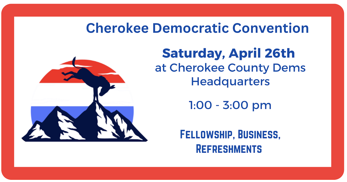 Cherokee Democratic Convention · North Carolina Democrats