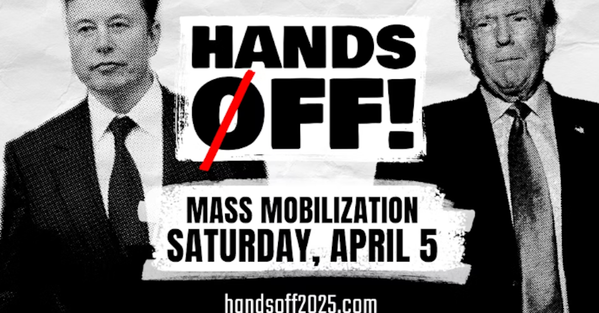 Hands Off! Watertown Fights Back · Blue Wave Crowdsource