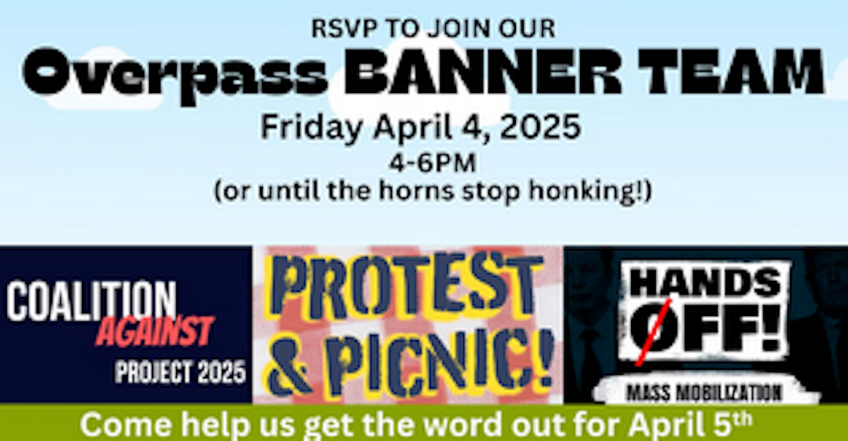 Freeway Overpass BANNER TEAMS! · Mobilize