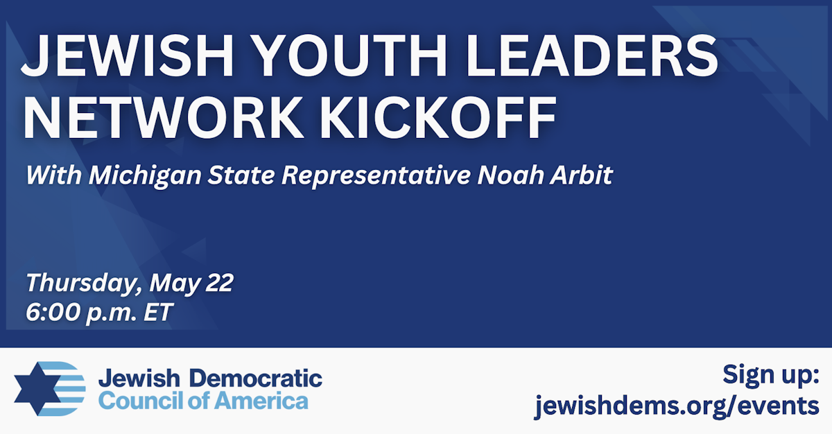 Jewish Youth Leaders Network Launch with Michigan State Representative ...
