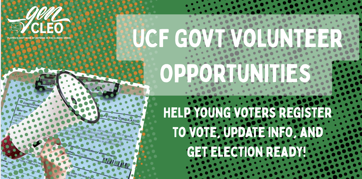 UCF GOVT Volunteer Opportunities! · Mobilize
