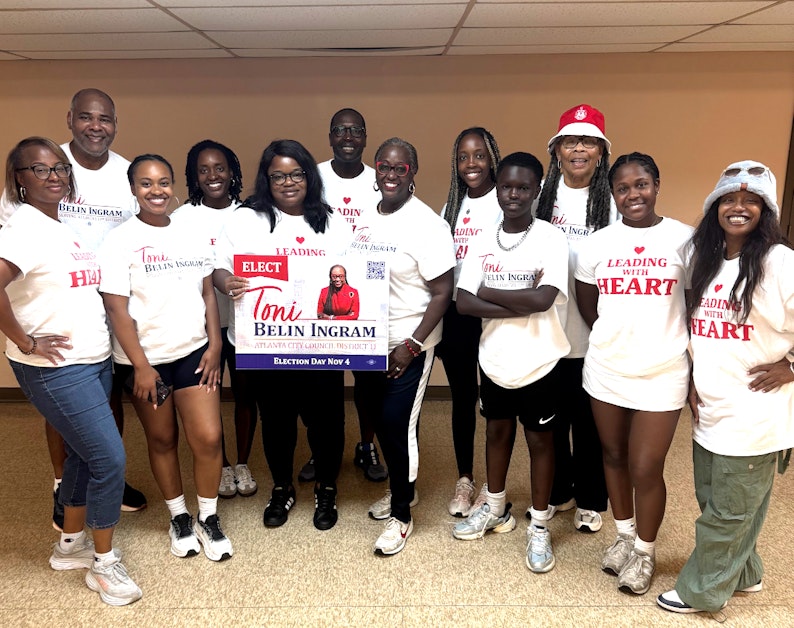 Toni Belin Ingram for Atlanta's District 11 Ben Hill Canvass! · Mobilize