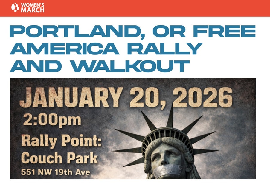 Free America Rally and Walkout. Women's March. Portland · Mobilize