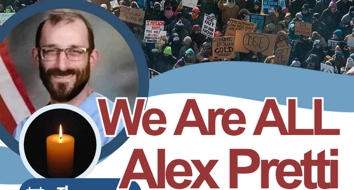 We are ALL Alex Pretti - Vigil in remembrance of lives lost to ICE ...