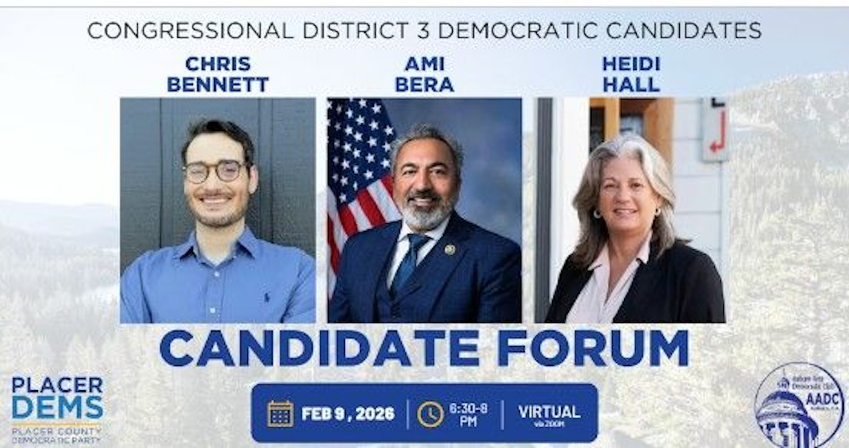 Meet the Candidates: CA-03 Democratic Showcase · Mobilize