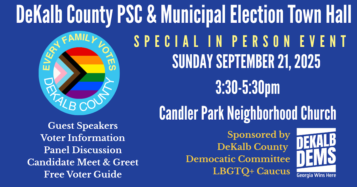 DeKalb County 2025 Town Hall - PSC and Municipal Elections - VOTER ...