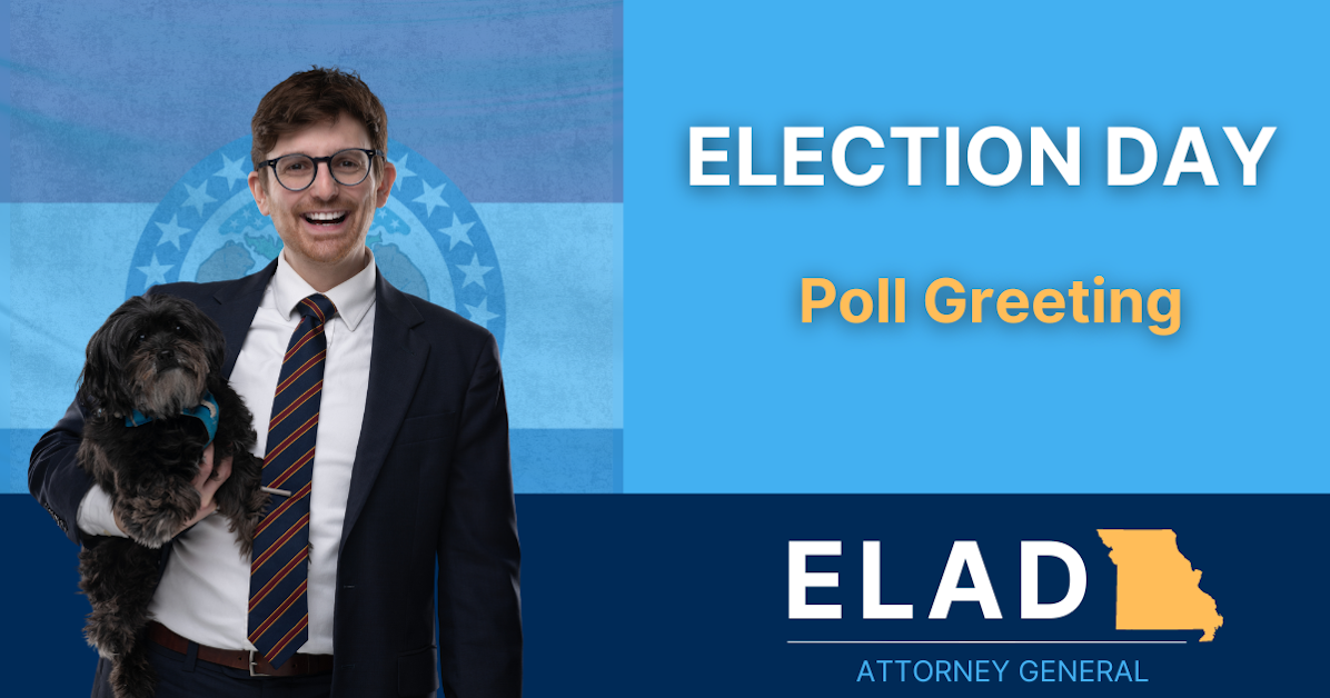 Election Day Poll Greeter (Statewide) · Elad Gross