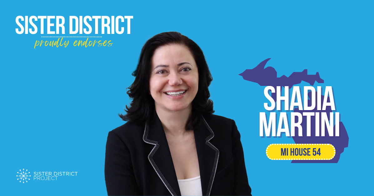 Meet and Greet with Shadia Martini! · Sister District Greater Chicago