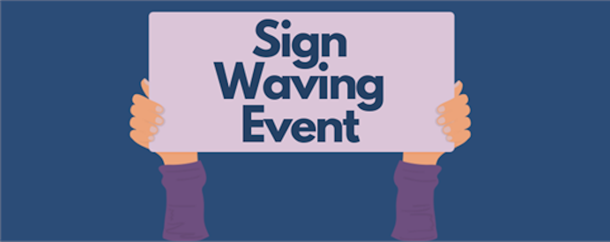 Get Out the Vote Sign Waving · Mobilize