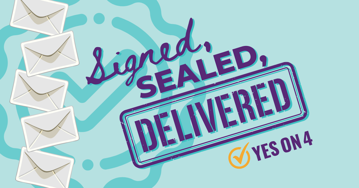Yes on 4: Signed, Sealed, Delivered - Delray Beach Community Canvass ...