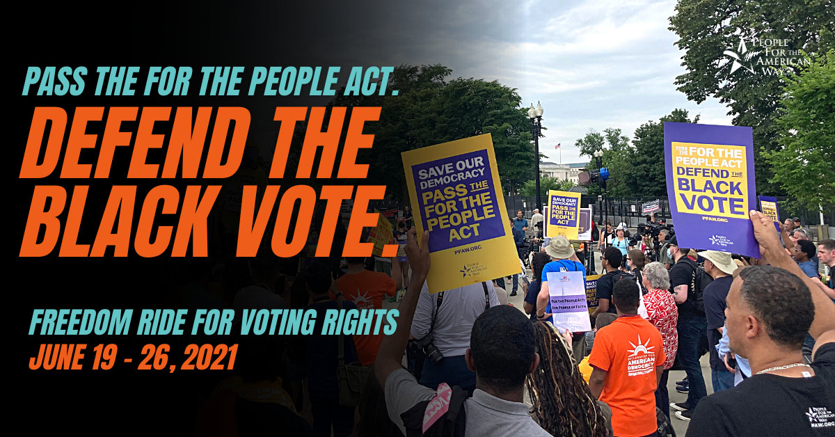 Freedom Ride for Voting Rights - Raleigh, NC #FreedomRide2021 · Mobilize