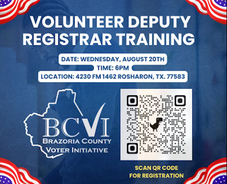 VDR Training · Brazoria County Democratic Party