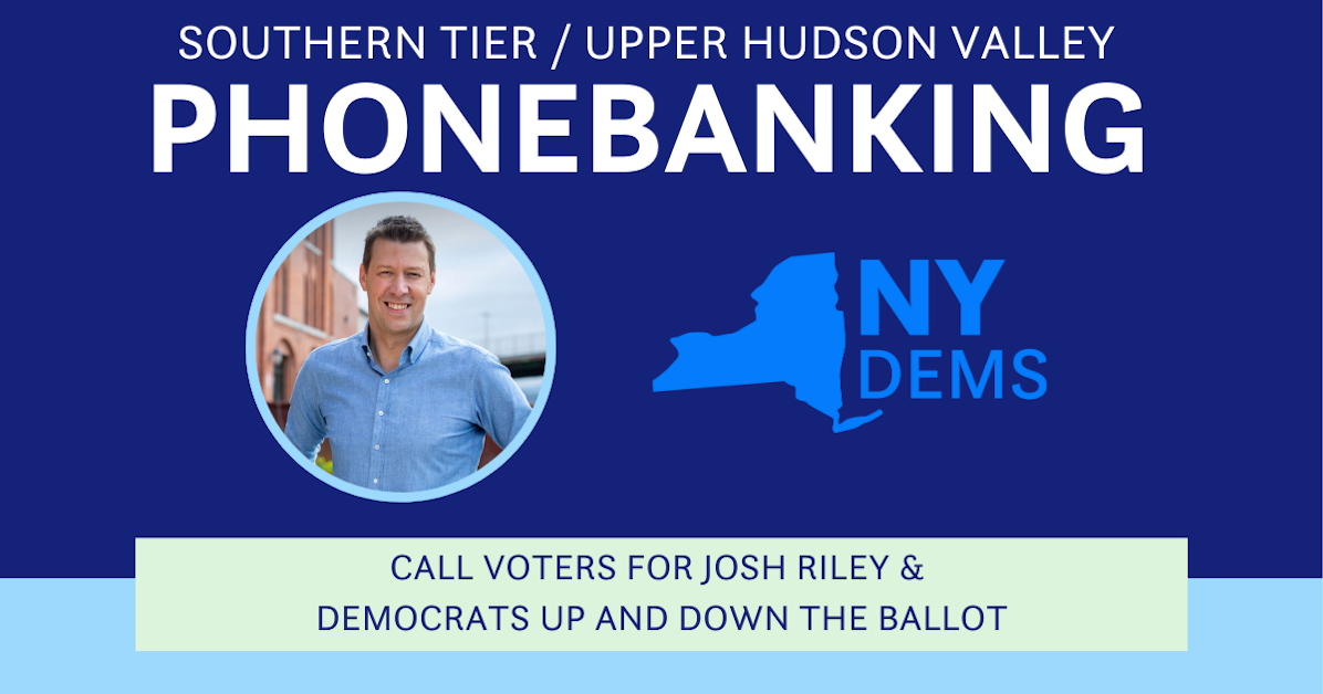 Phonebank to Elect Josh Riley to Congress! · Stand Up America