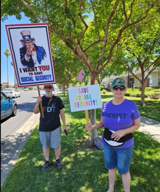 Save Social Security Rally · Mobilize