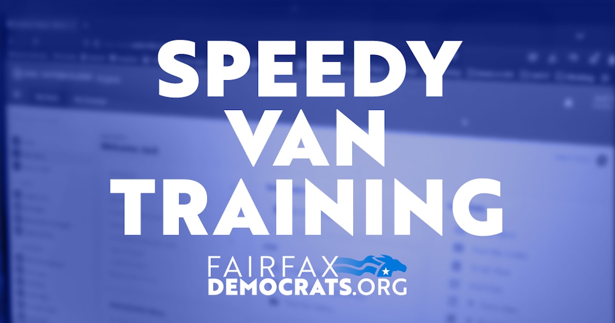 Speedy VAN Training · Mobilize
