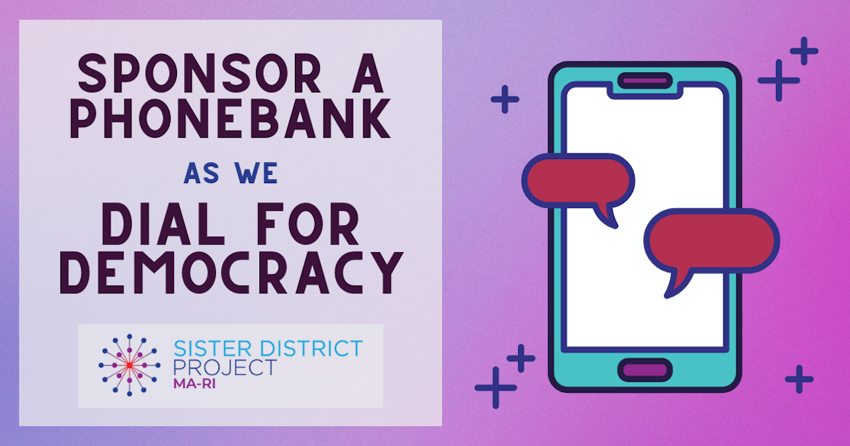 Sponsor a Phonebank as we Dial for Democracy! · Mobilize