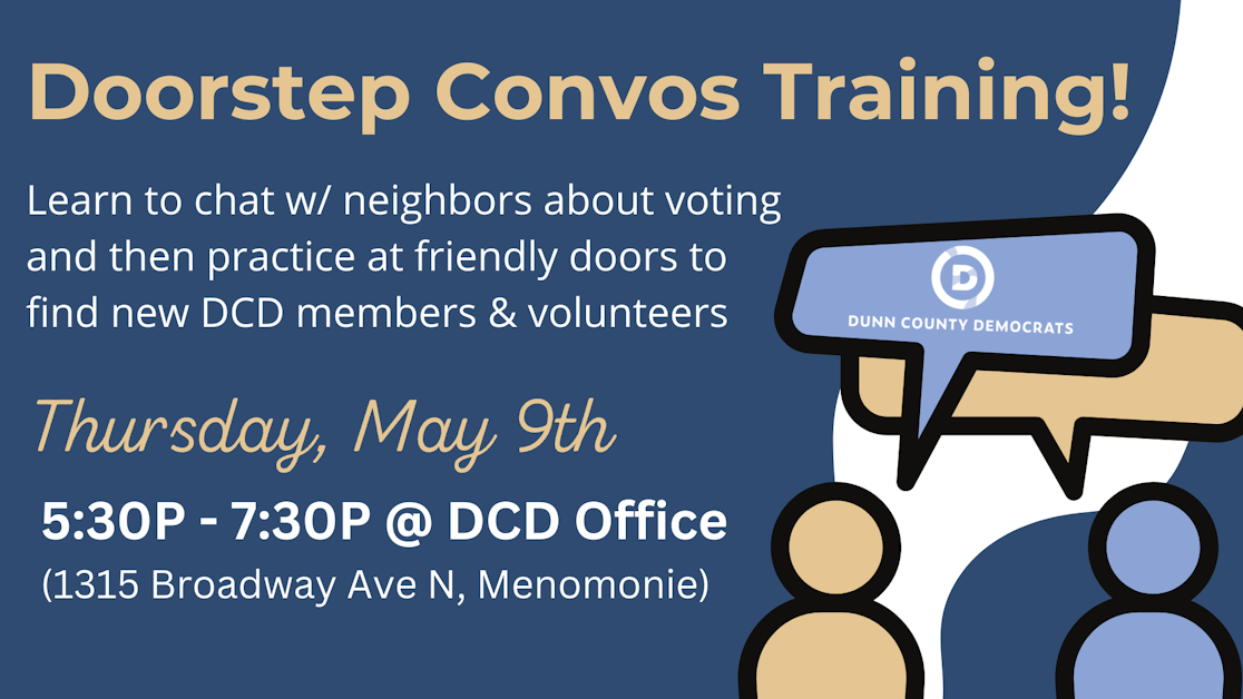 Doorstep Conversations Training · WisDems