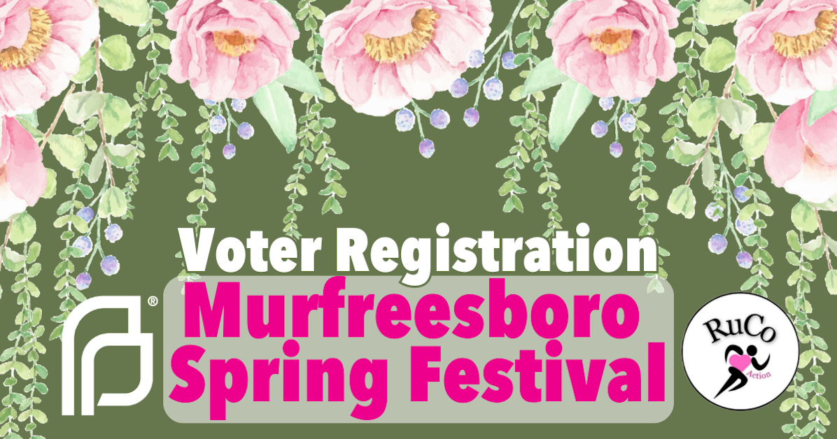 Voter Registration at Murfreesboro Spring Festival · Mobilize