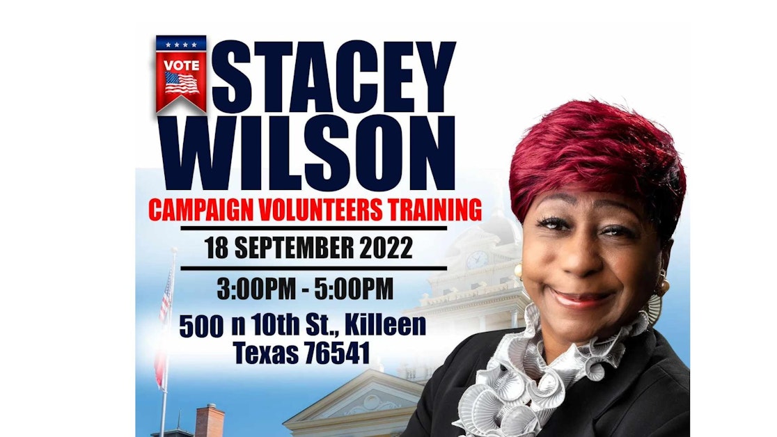 Stacey Wilson Campaign Volunteers Training · Mobilize