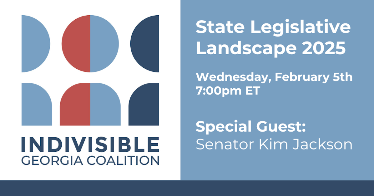 State Legislative Landscape 2025 · Indivisible
