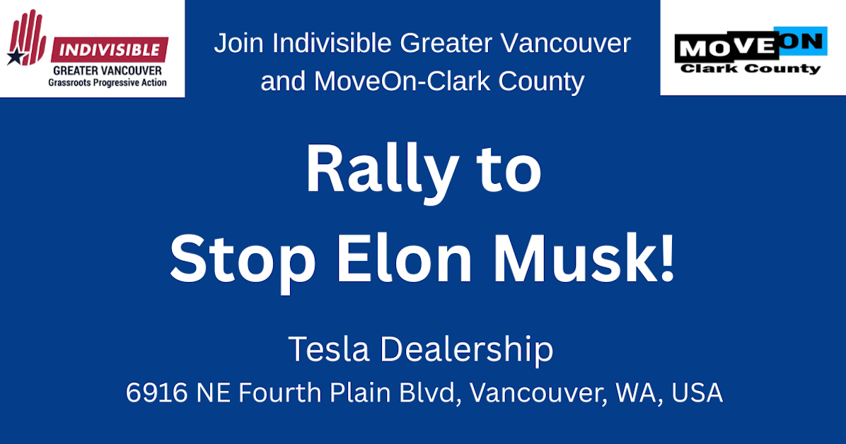 Stop Elon Musk Rally! · Mobilize