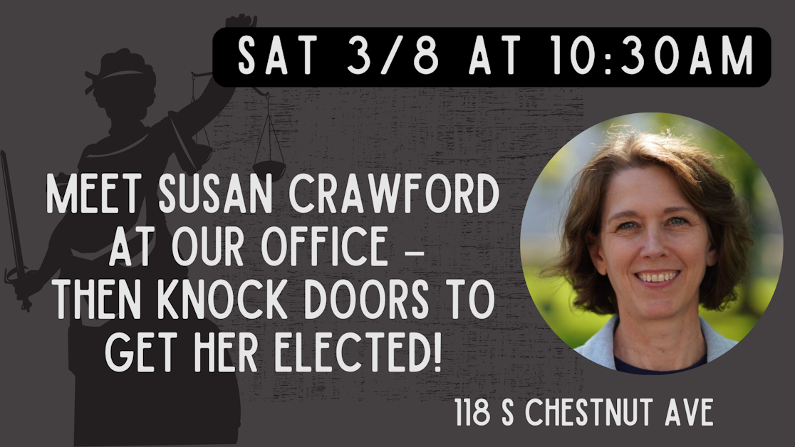 Saturday Canvass in Brown County - with Judge Susan Crawford on 3/8 at ...