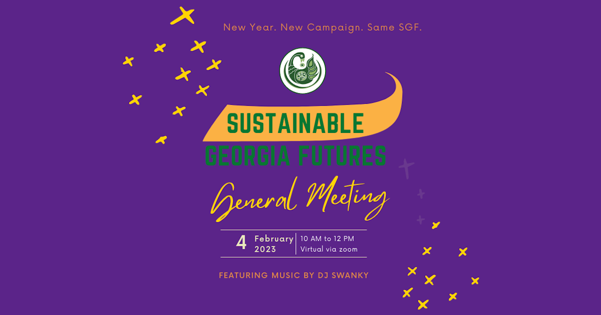 General Meeting · Sustainable Georgia Futures
