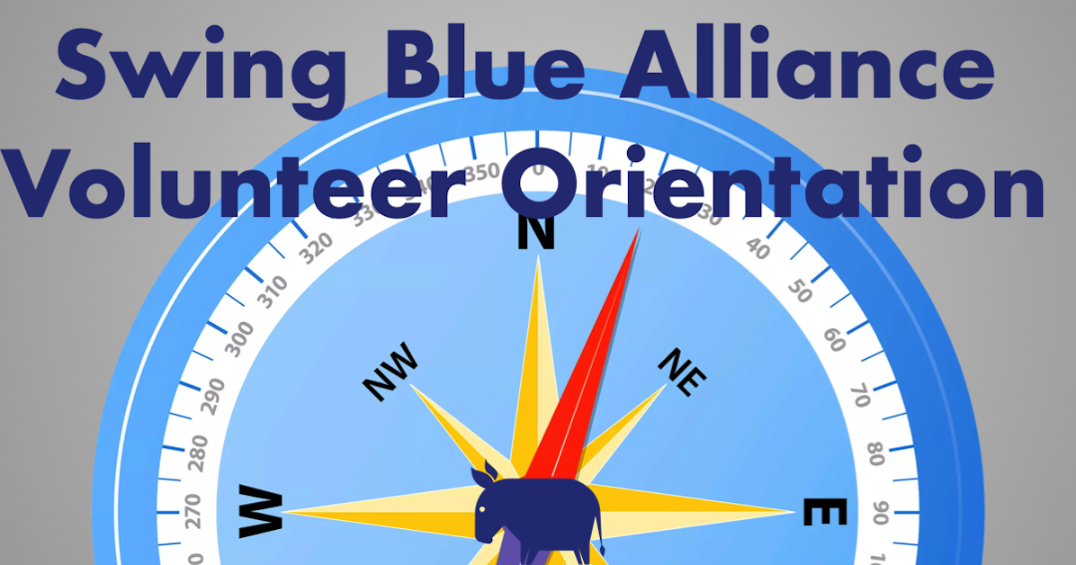 Swing Blue Alliance Volunteer Orientation · Mobilize