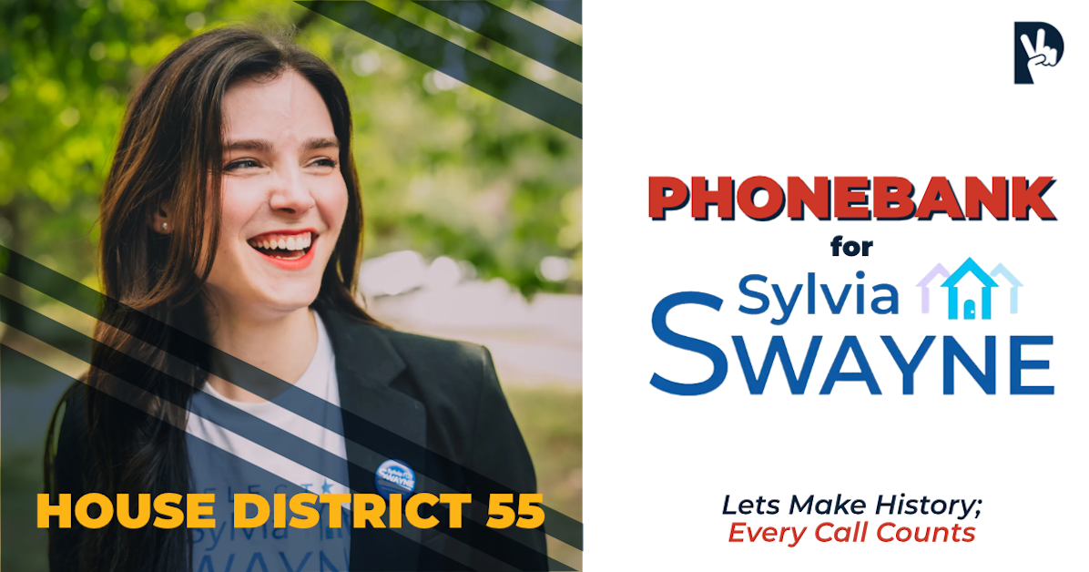 Phonebank for Sylvia Swayne · Progressive Victory