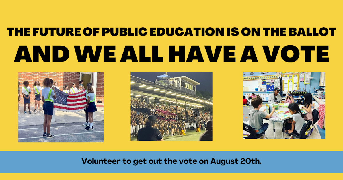 Get out the vote! · Families for Strong Public Schools