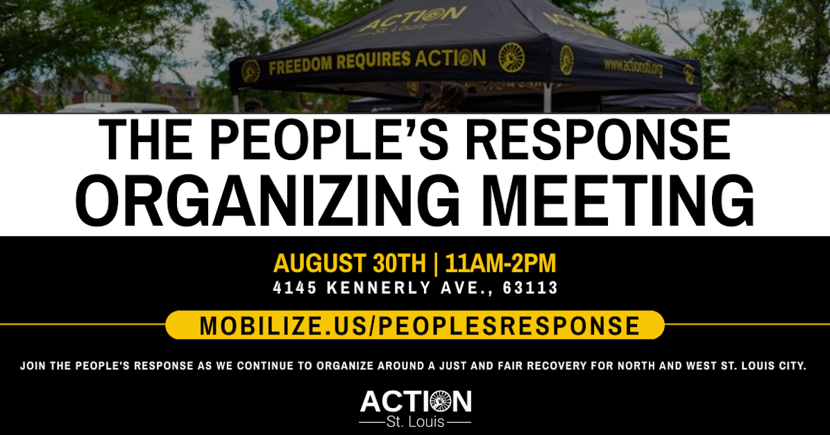 The People's Response Organizing Meeting · The People's Response
