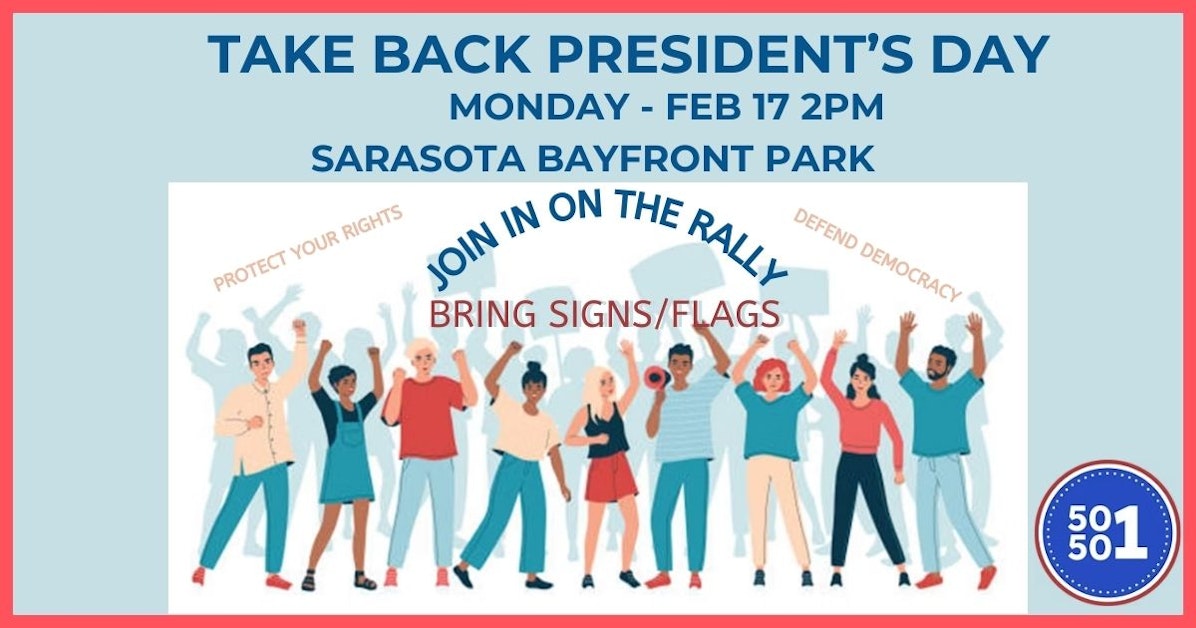RALLY FOR DEMOCRACY ON 'PRESIDENT'S DAY'- NATIONAL DAY OF PROTEST ...