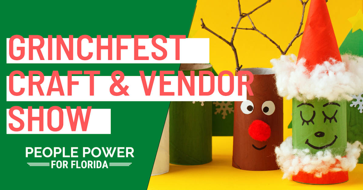 Registering Voters @ The Orlando Holiday Grinch Fest Craft & Vendor ...