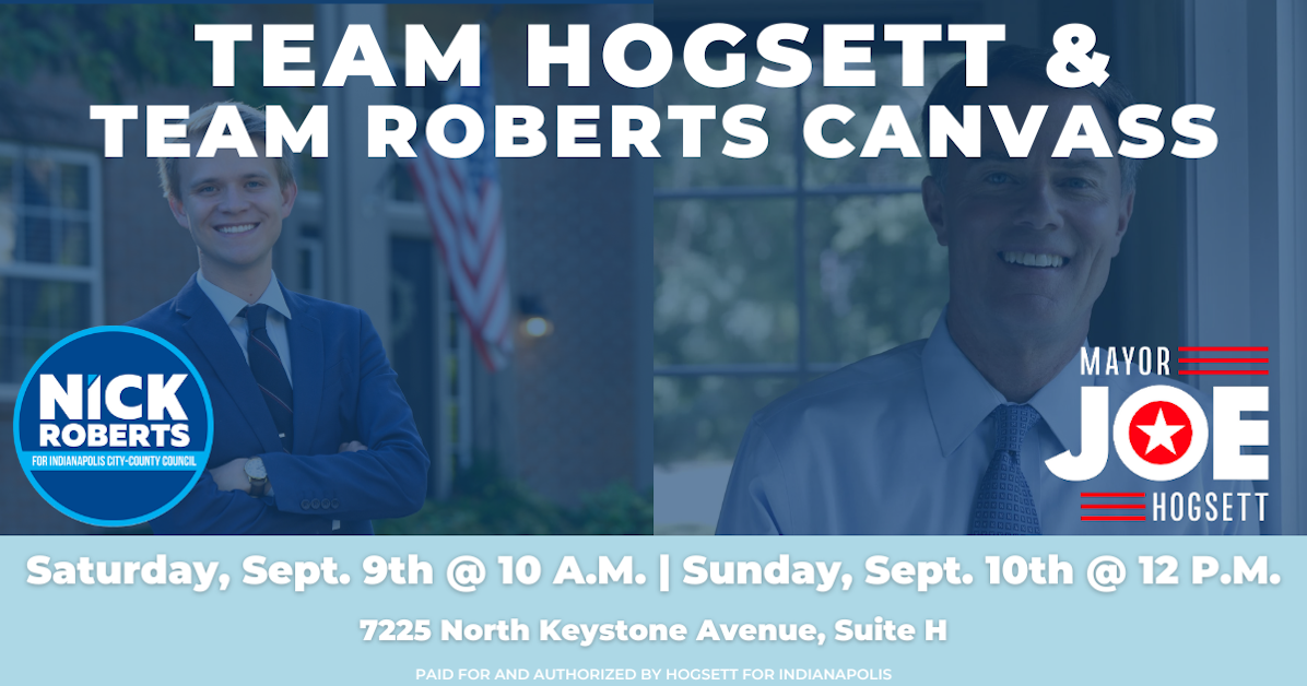 Team Hogsett & Team Roberts Canvasses · Mobilize