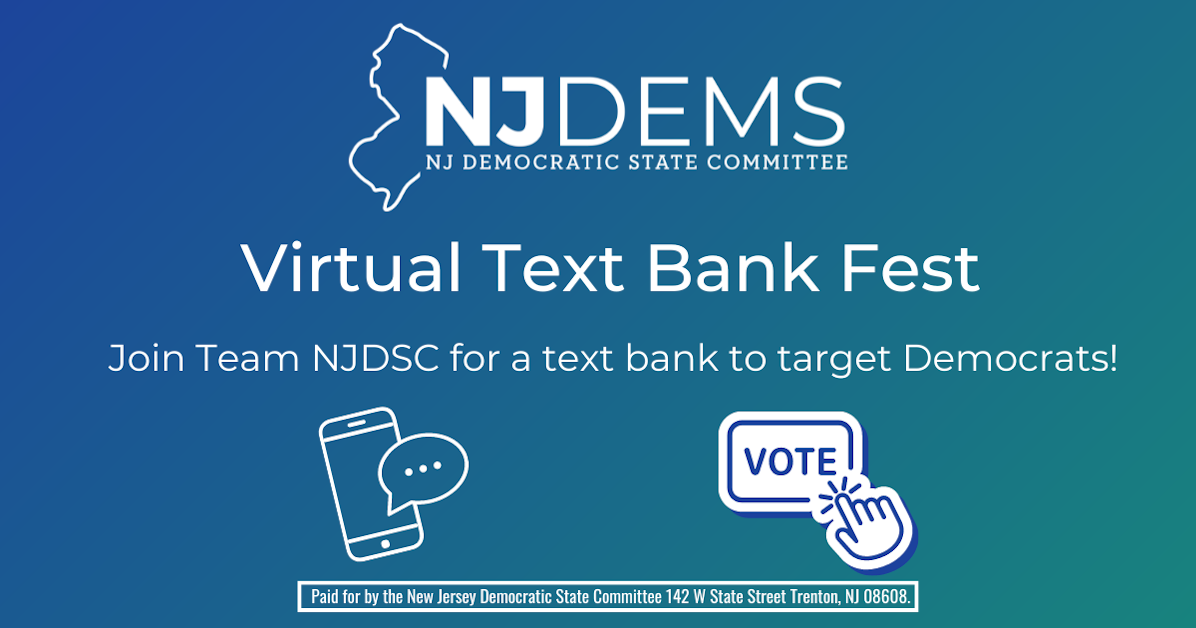 2024 NJDSC Virtual Text Bank Fest · Mobilize