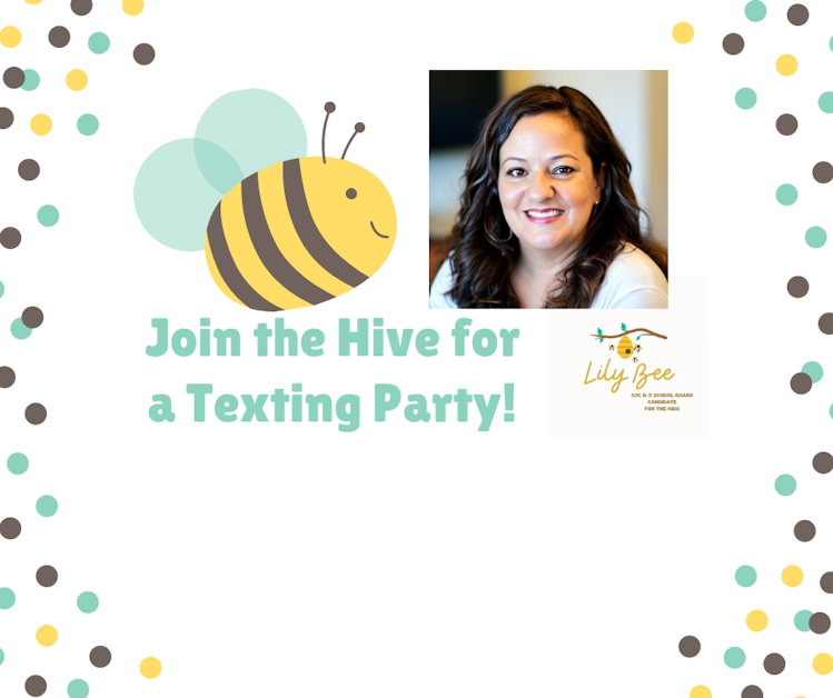 Texting Party for Lily Bee for School Board District 5 · St. Johns Dems