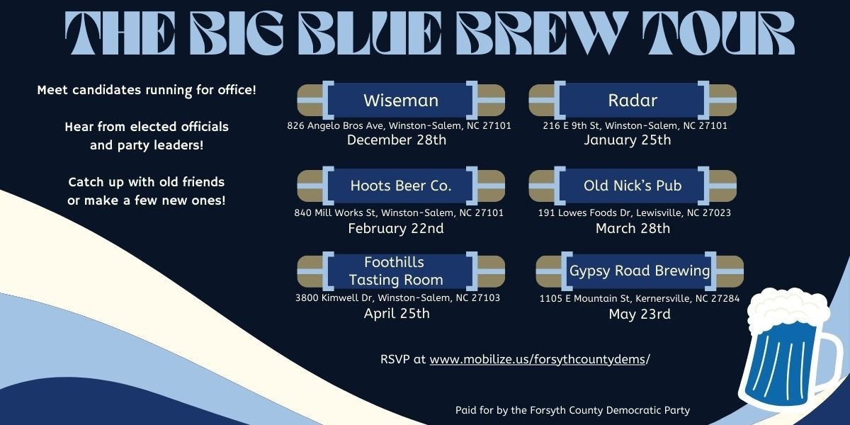 The Big Blue Brew Tour - Gypsy Road Brewing · Mobilize